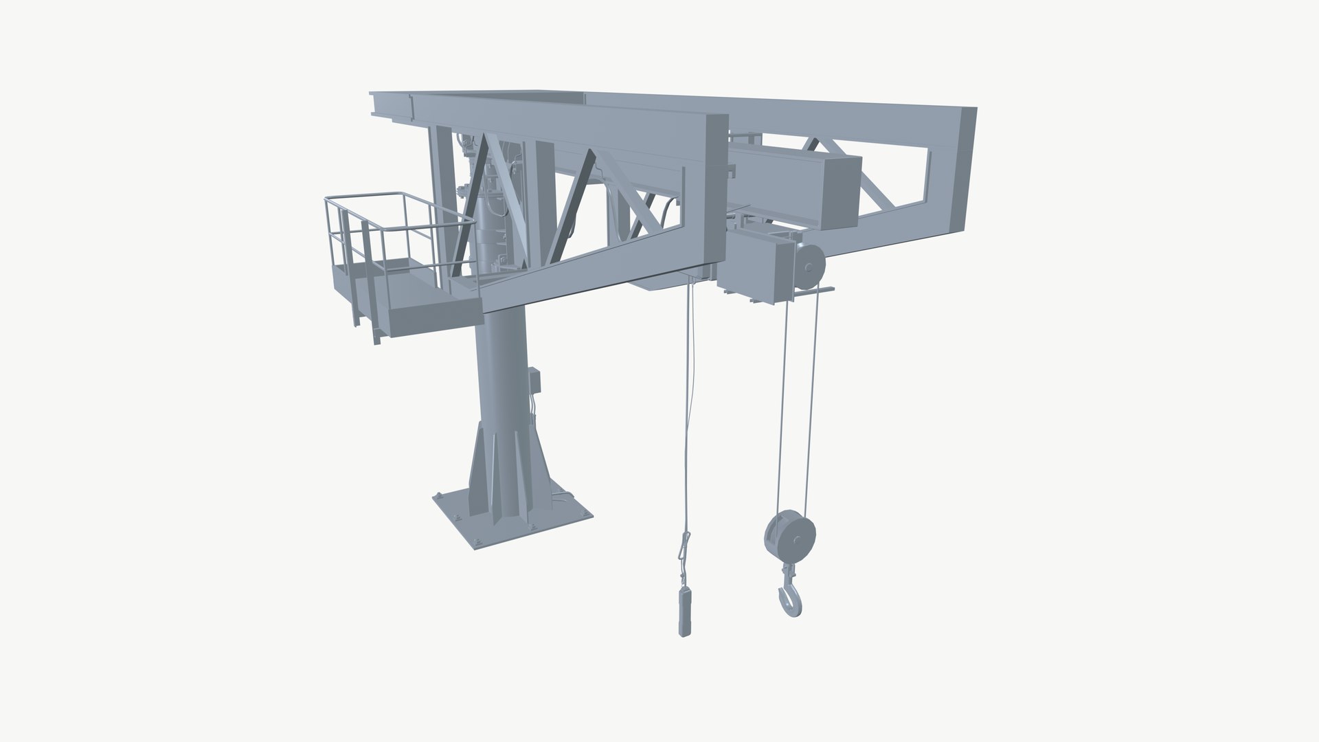 3D Crane - TurboSquid 2488807
