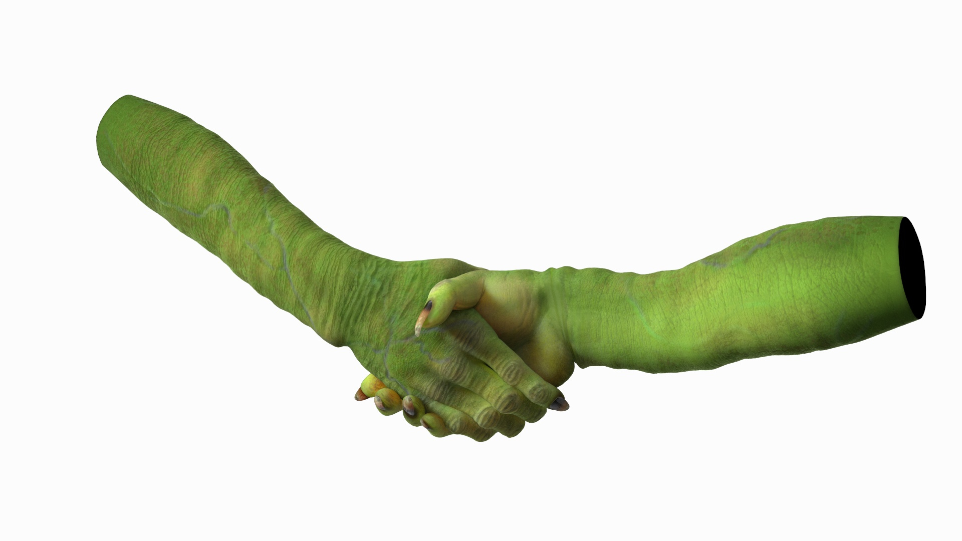 Handshake Green Goblin Hands Rigged For Cinema 4D Model - TurboSquid ...