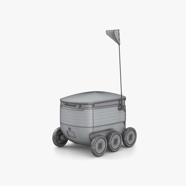 3D Delivery Robot - TurboSquid 1964868