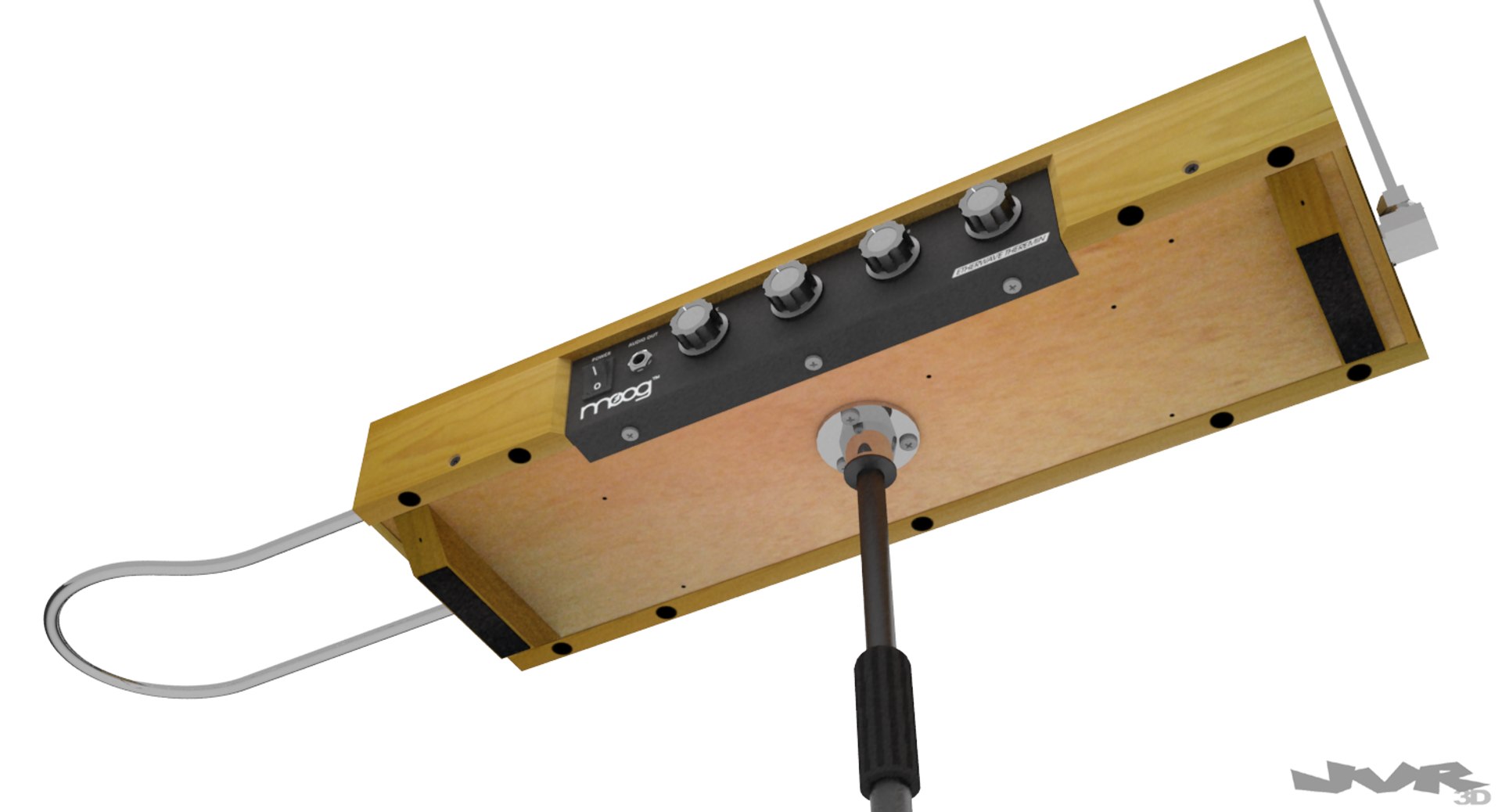 Theremin Musical Instrument 3D Model - TurboSquid 1215277