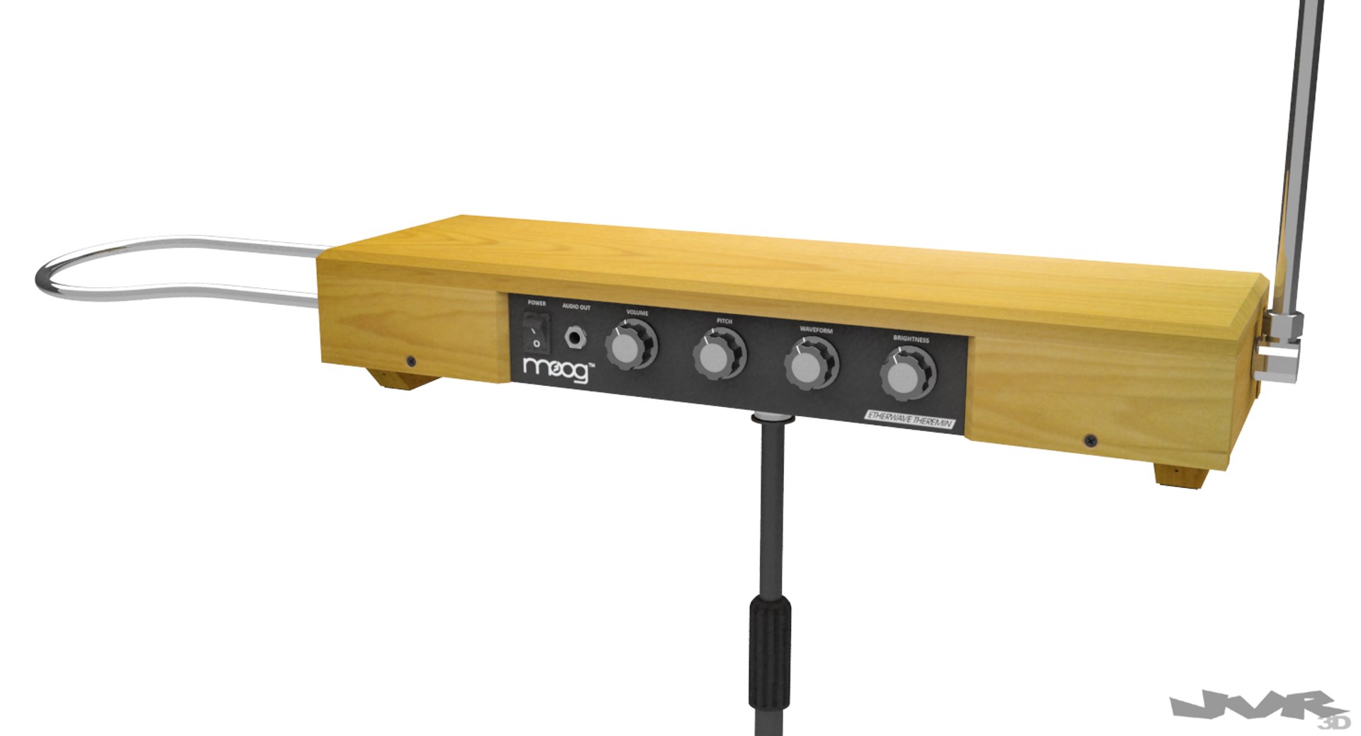 Theremin Musical Instrument 3D Model - TurboSquid 1215277