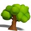 Cartoon Tree 3d Max