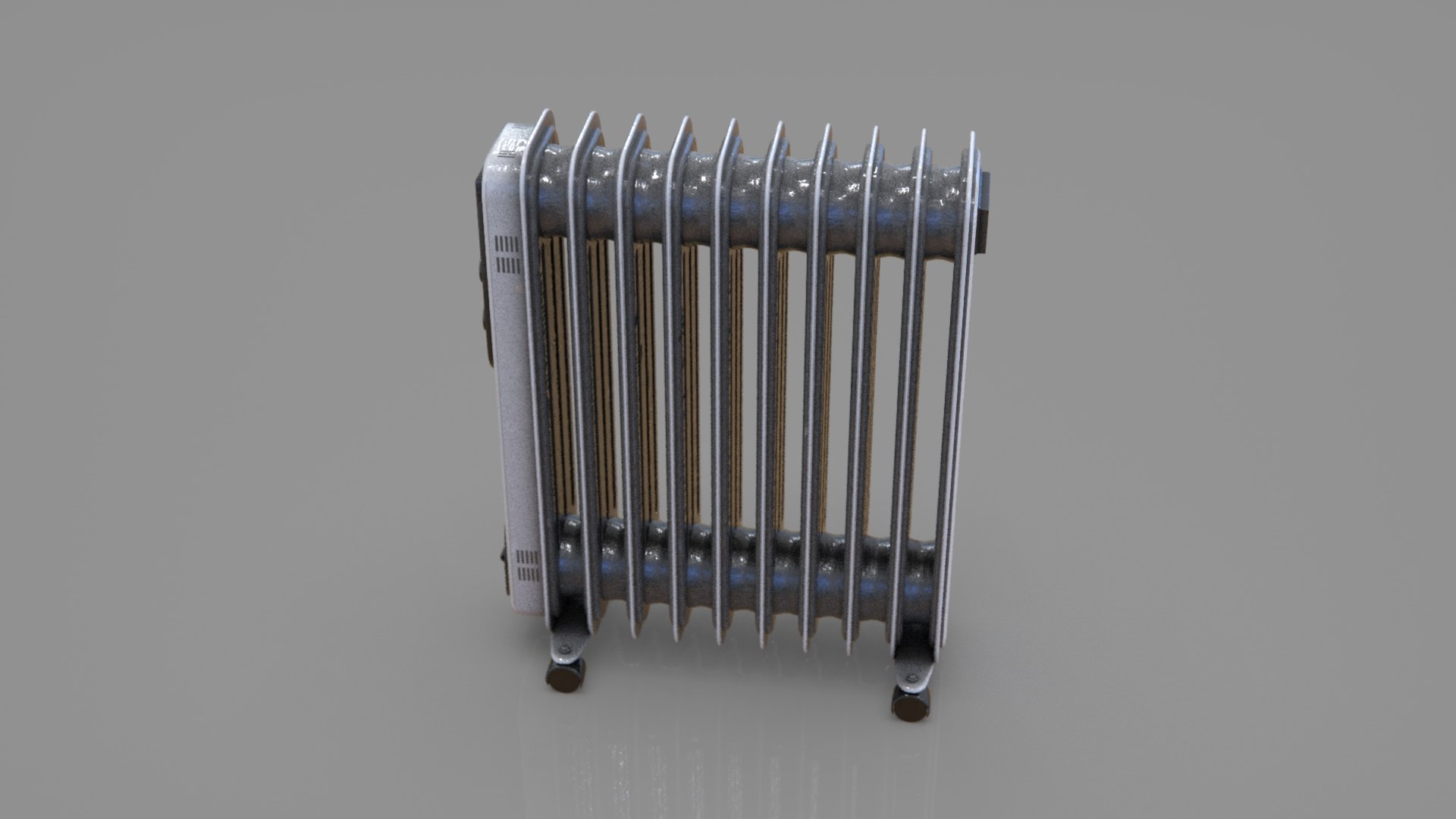 Oil Radiator 3D model - TurboSquid 1806301