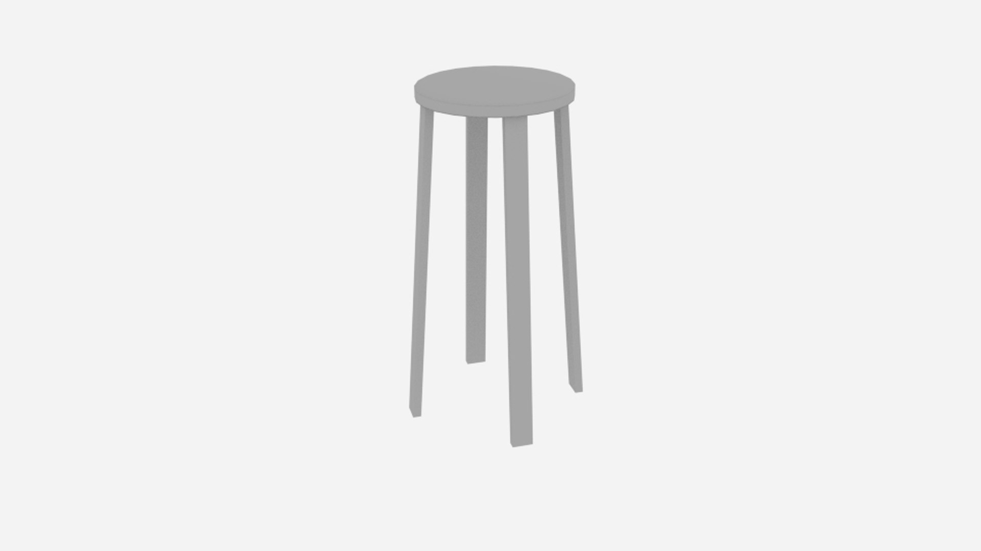 Free Stool 3D Model - TurboSquid 1336663