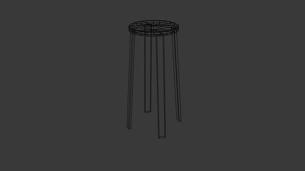 Free stool 3D model - TurboSquid 1336663