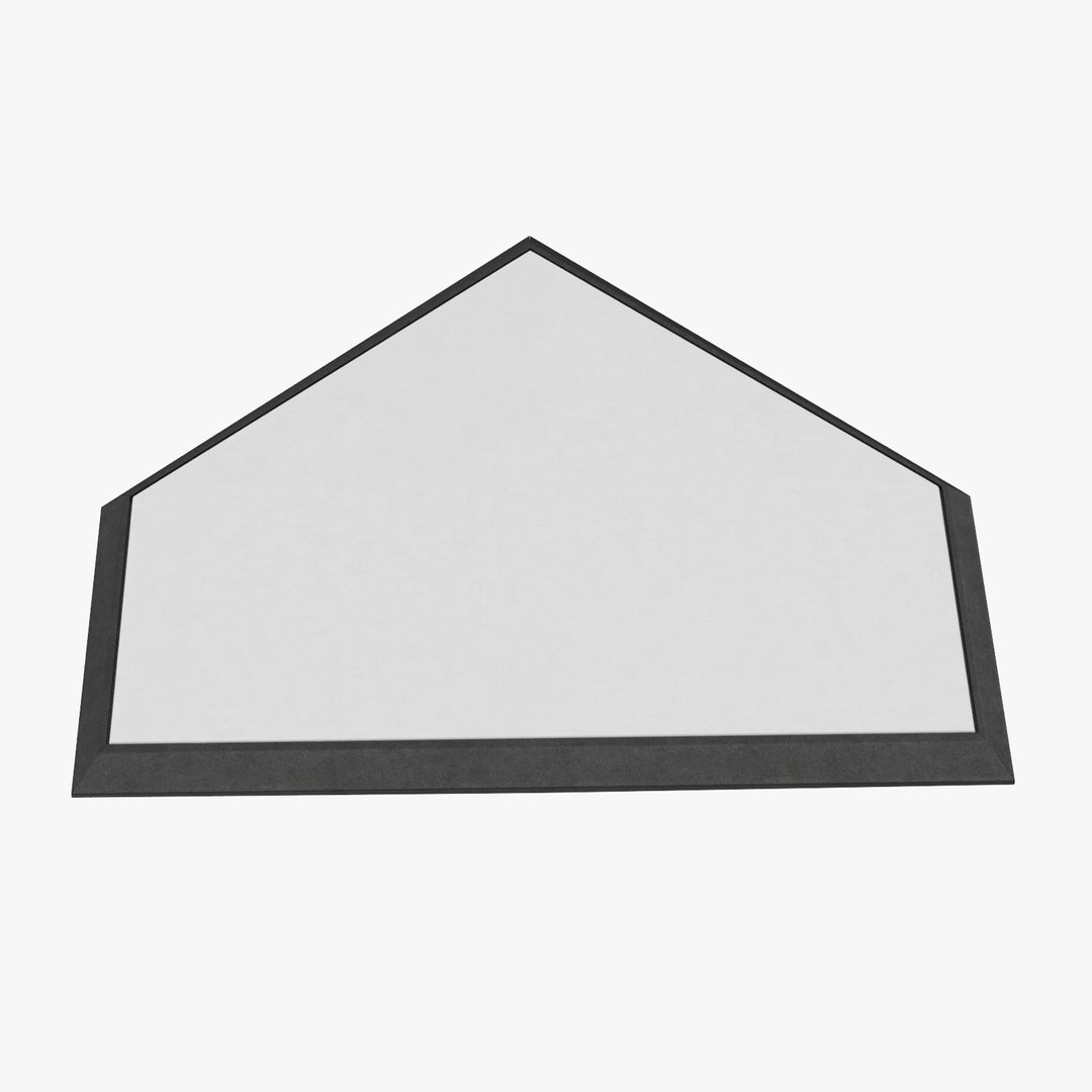 Home Plate Base 3d Model