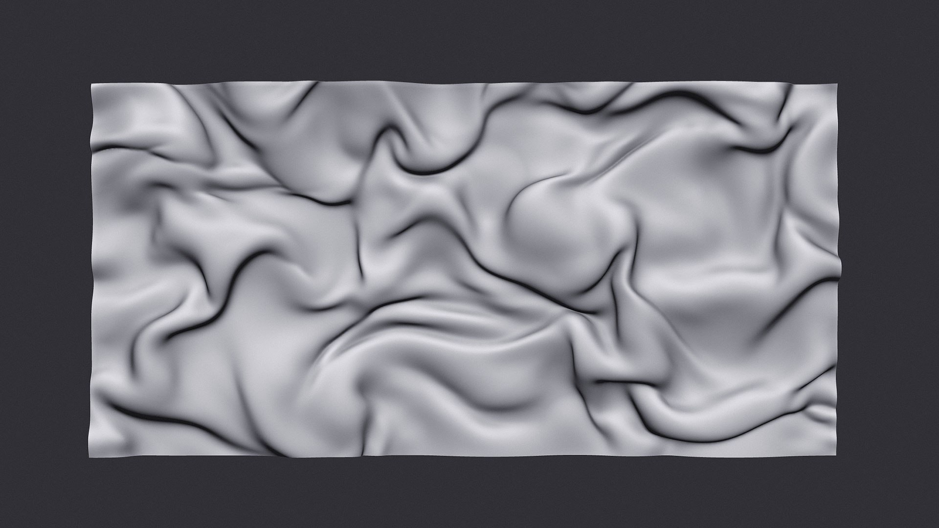 Drapery Wall Art Panel 3D model - TurboSquid 2122054