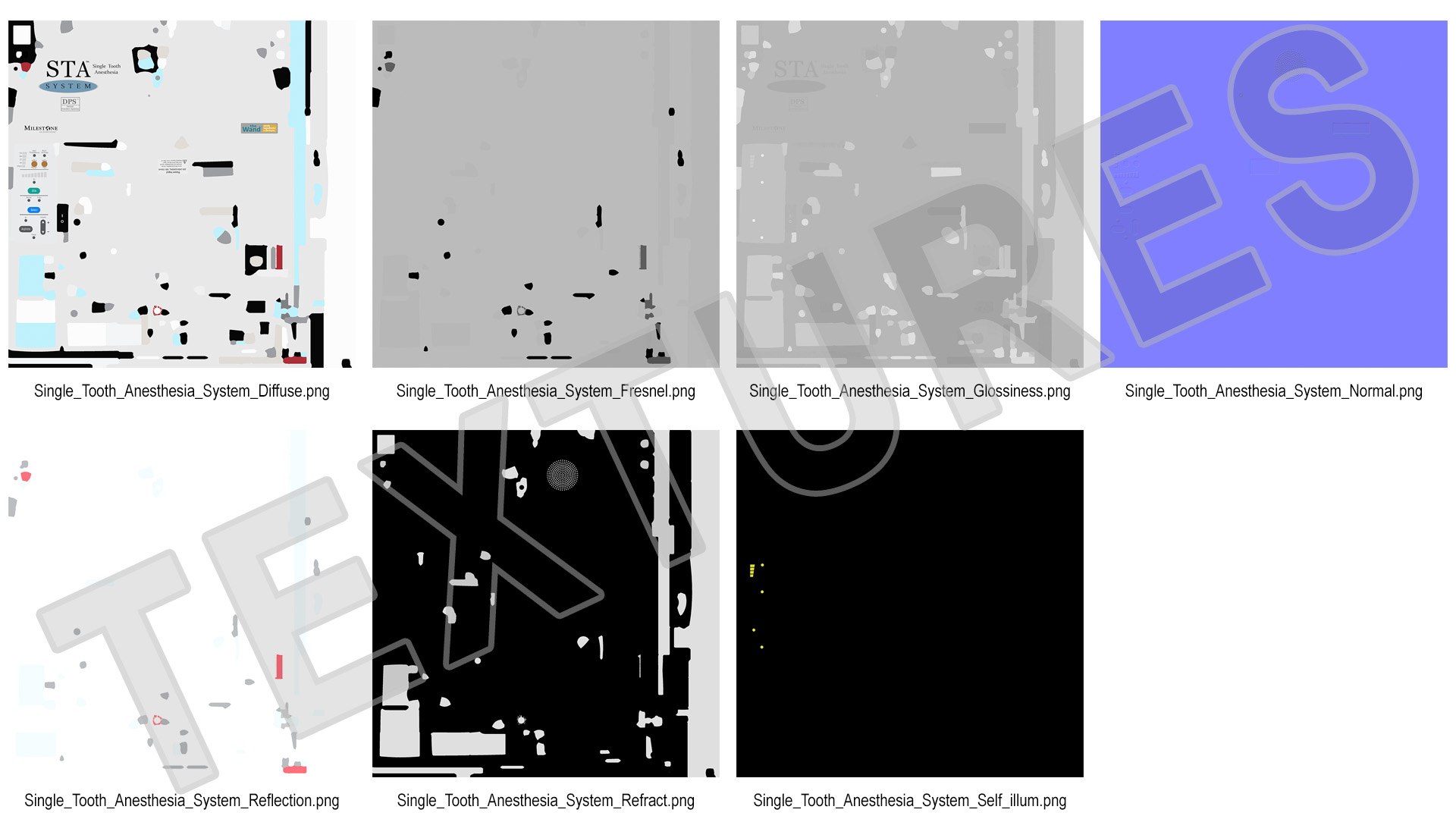 STA Single Tooth Anesthesia System 3D Model - TurboSquid 2193870