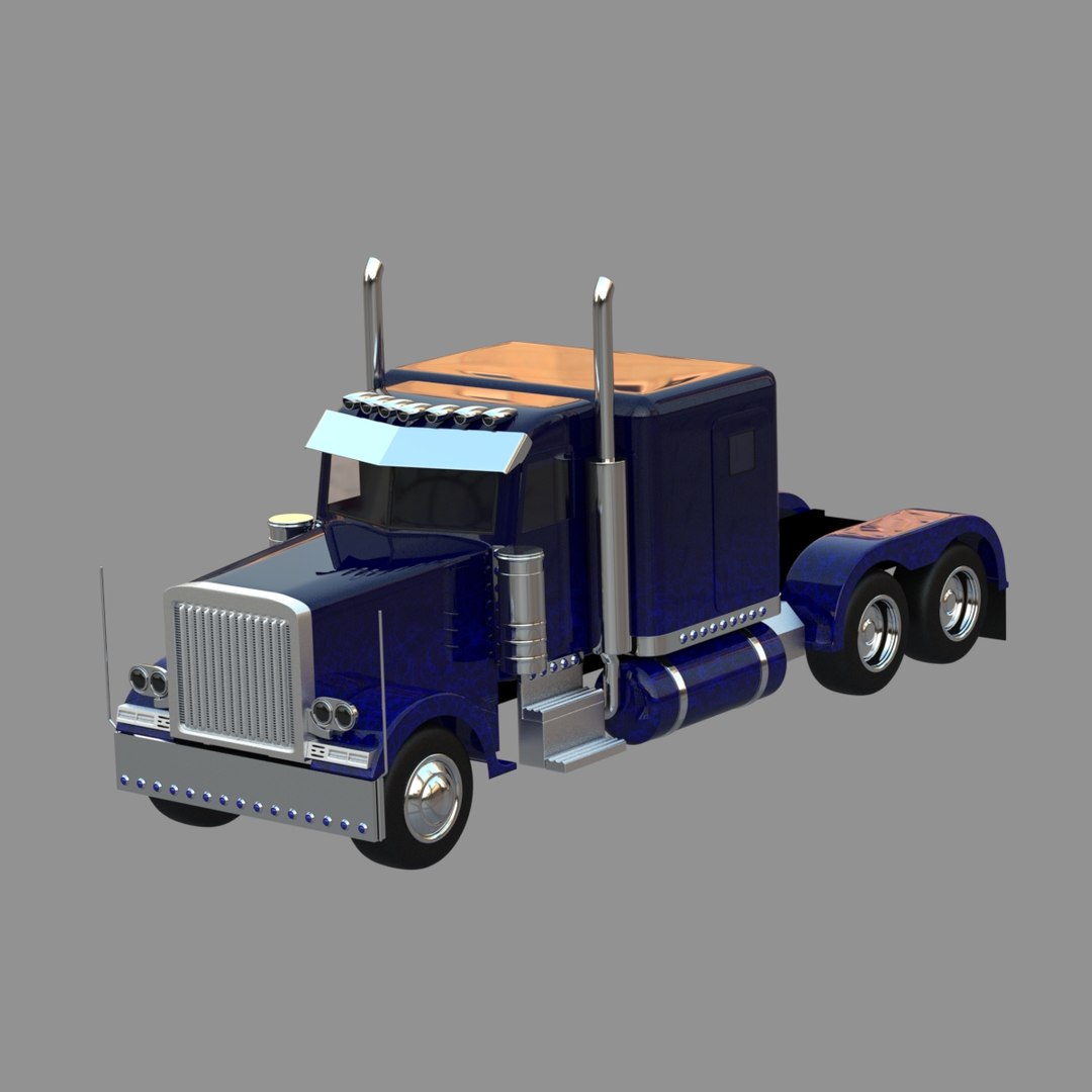 Lwo Heavy Truck 379 Toy Car