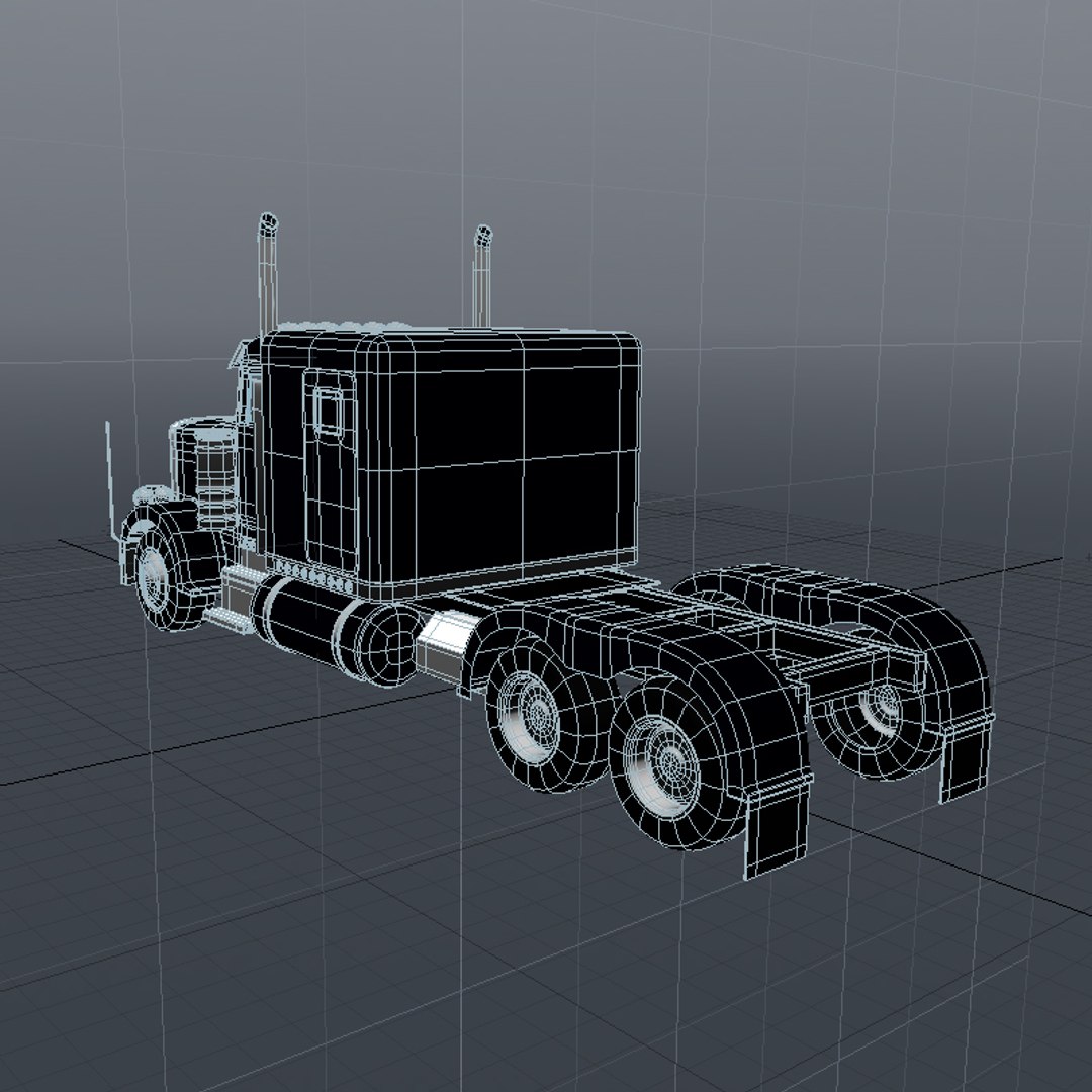 Lwo Heavy Truck 379 Toy Car