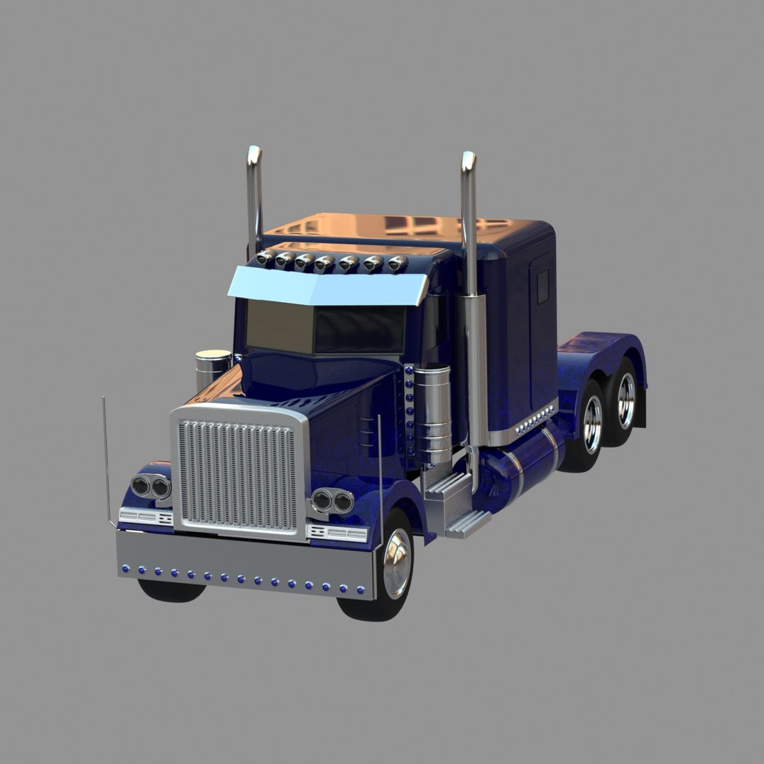 Lwo Heavy Truck 379 Toy Car