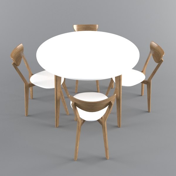 3D модель Стол Моссо II - TurboSquid 1268696