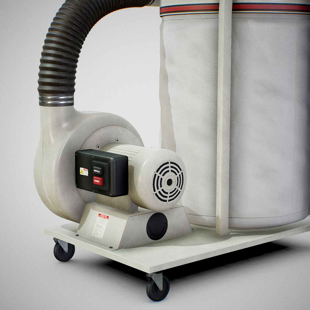 Sawdust Collector - 3D Model - TurboSquid 1419784