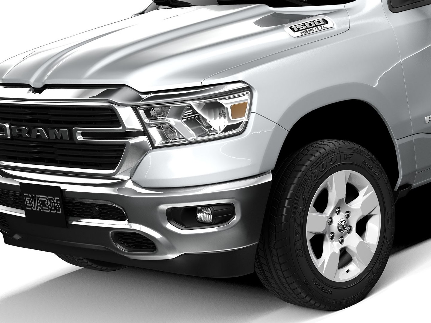Dodge Ram Bighorn 2020 3D - TurboSquid 1390660