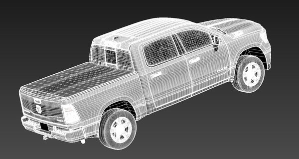 Dodge ram bighorn 2020 3D - TurboSquid 1390660