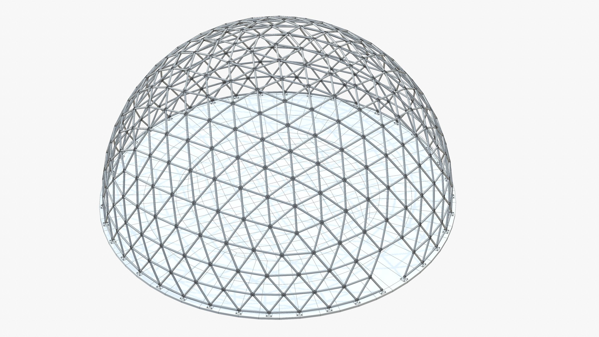 Geodesic Dome 30 M 3D model - TurboSquid 1897960