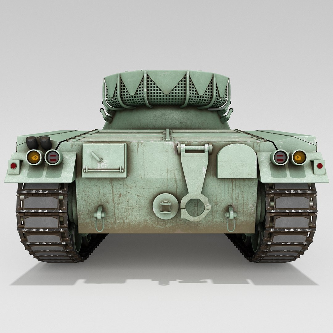 3d Model Swiss Panzer 68 Battle Tank