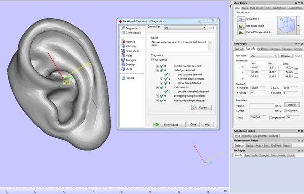 3D Human ear 3D print - TurboSquid 1872923