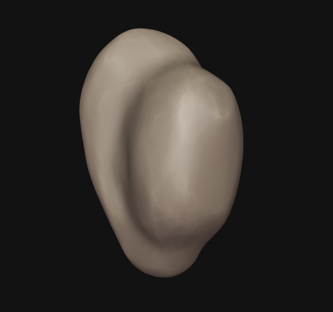 3D Human Ear 3D Print - TurboSquid 1872923