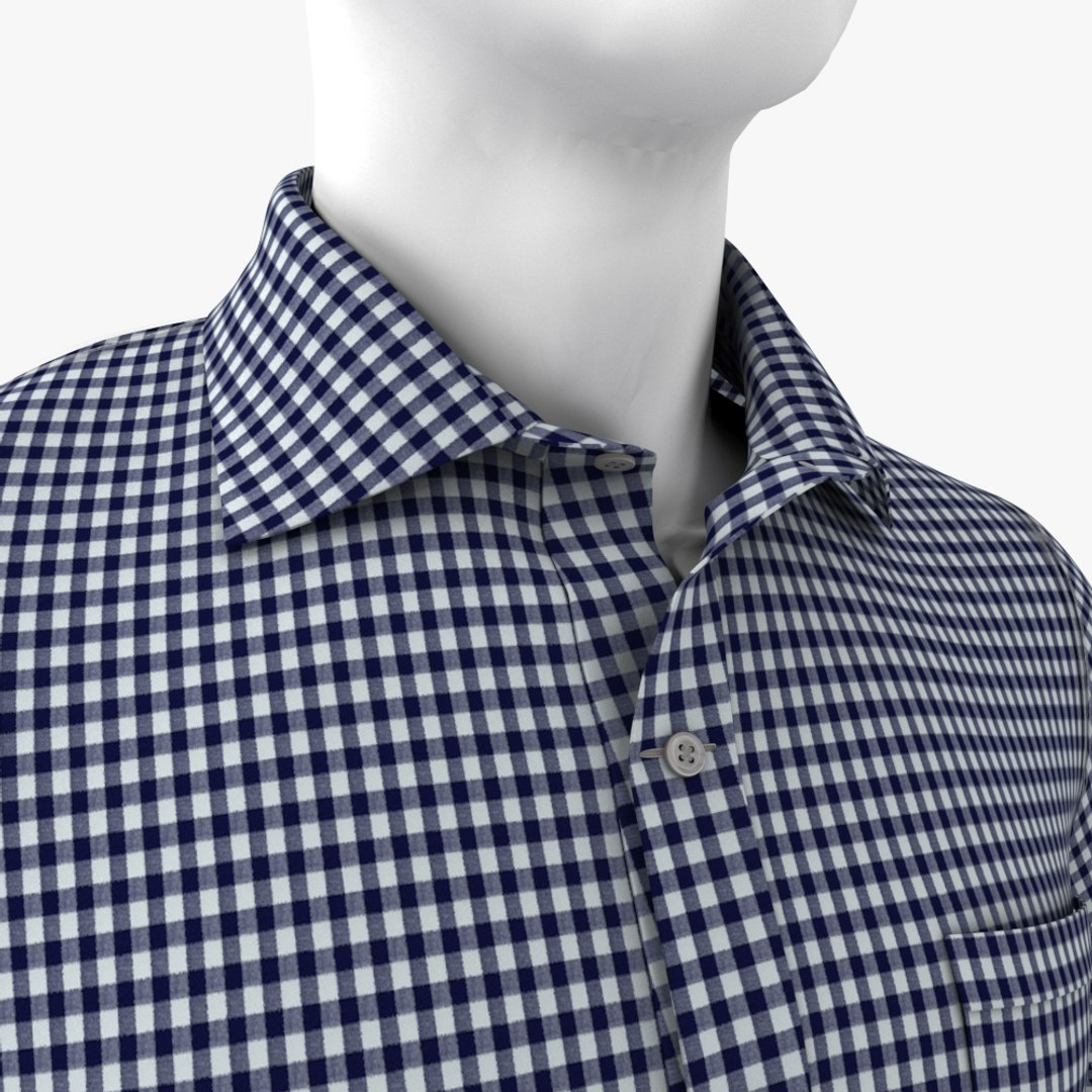 Long shirt 3D model - TurboSquid 1379709