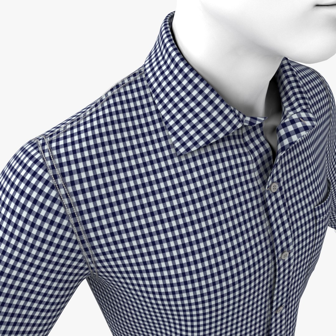 Long shirt 3D model - TurboSquid 1379709