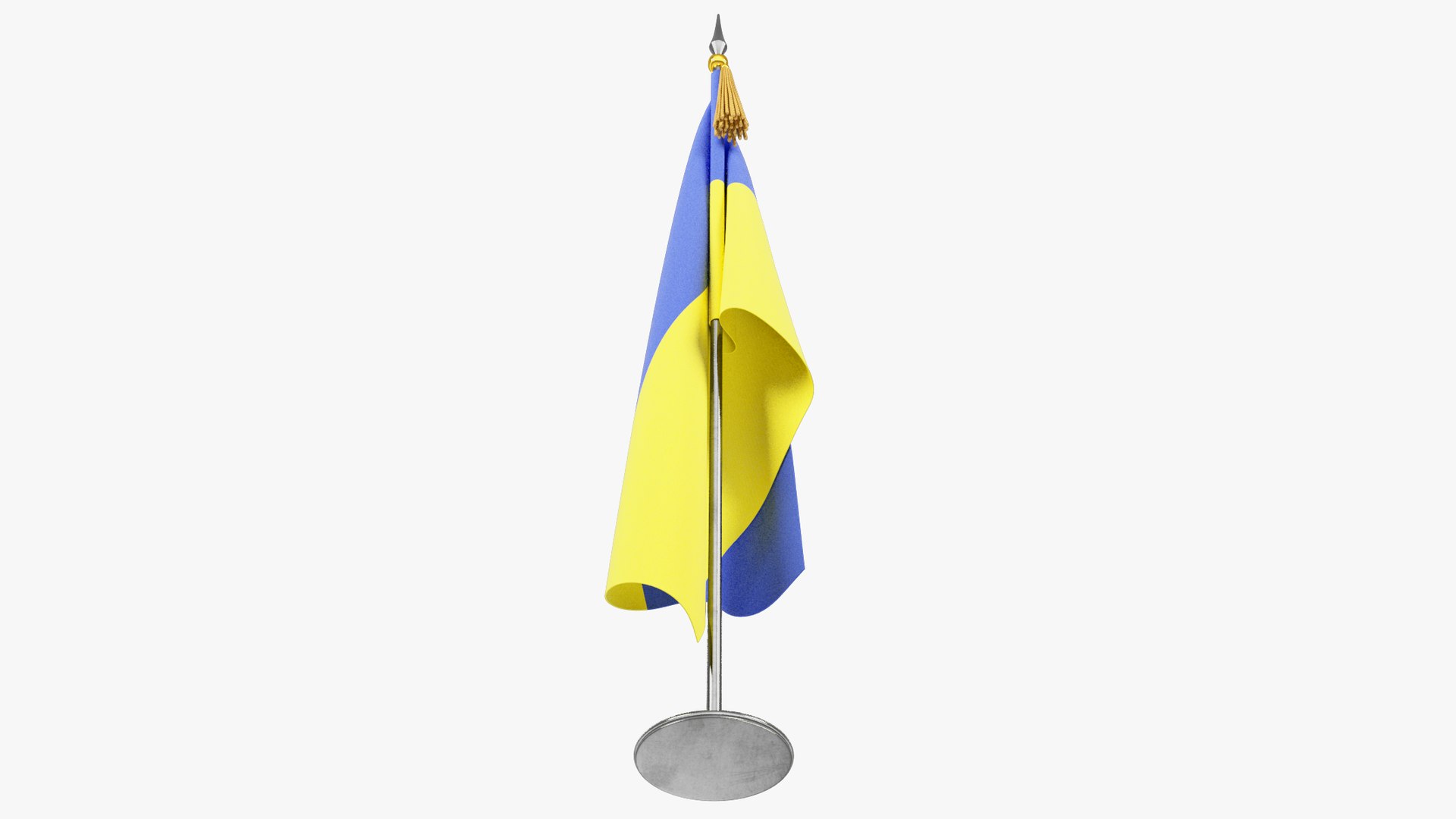 3D Ukrainian Flag and Map Collection V2 - TurboSquid 1901377