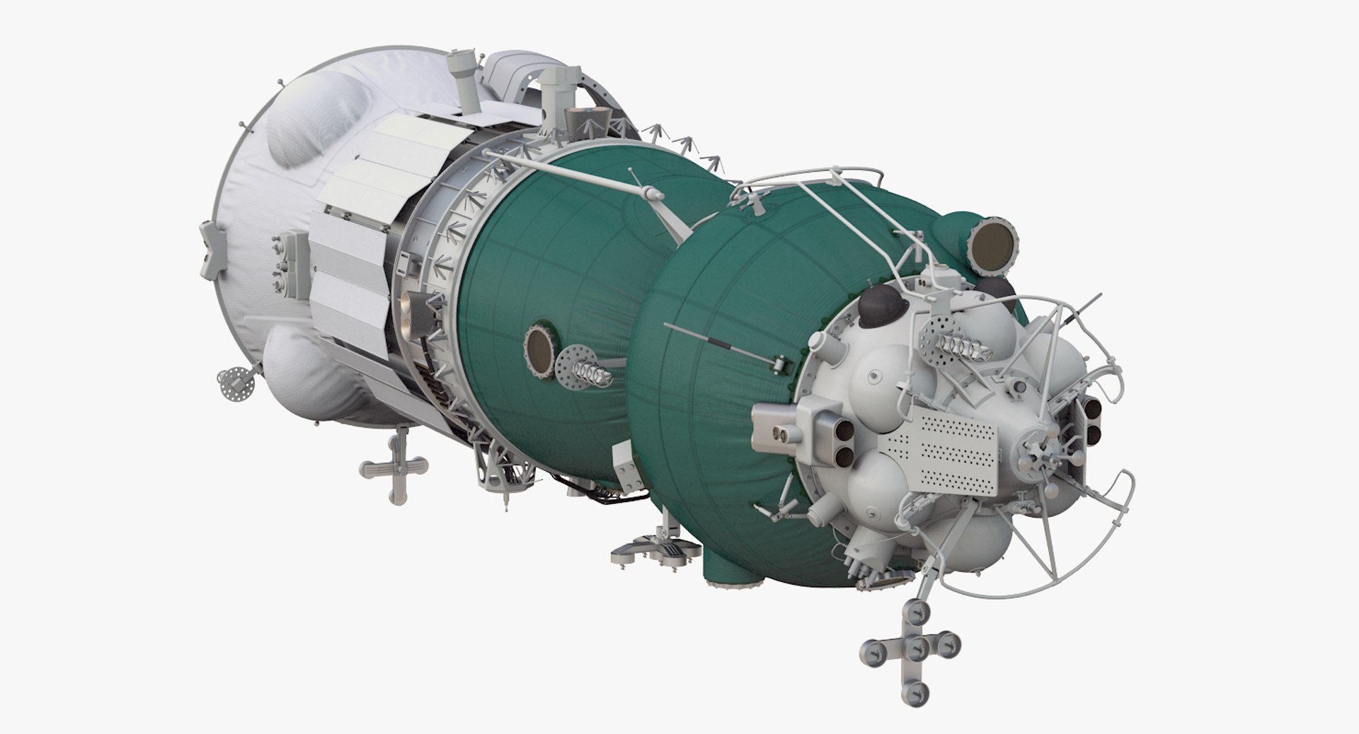 Soyuz 7k-lok 3D Model - TurboSquid 1304438