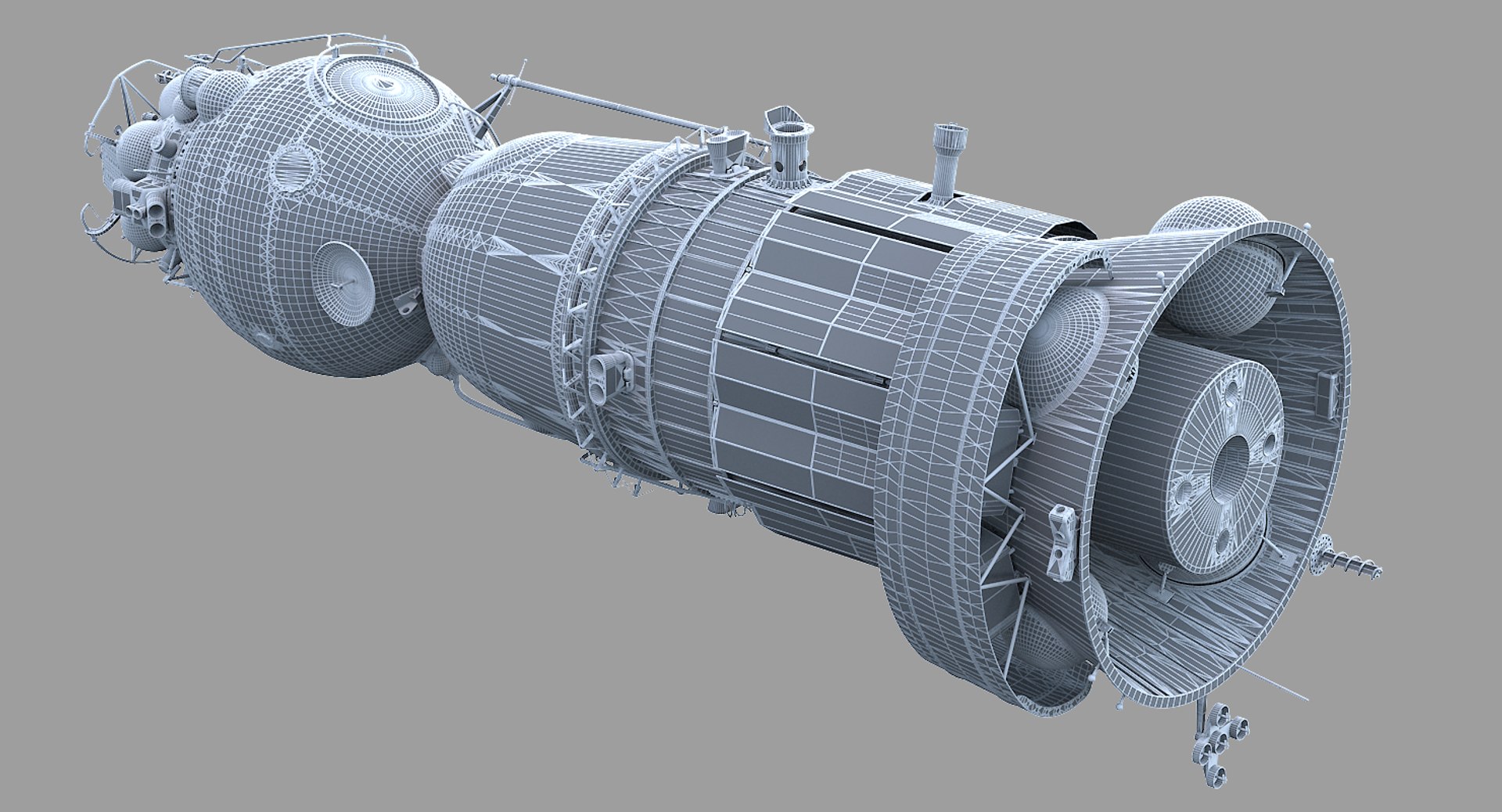 Soyuz 7k-lok 3D Model - TurboSquid 1304438