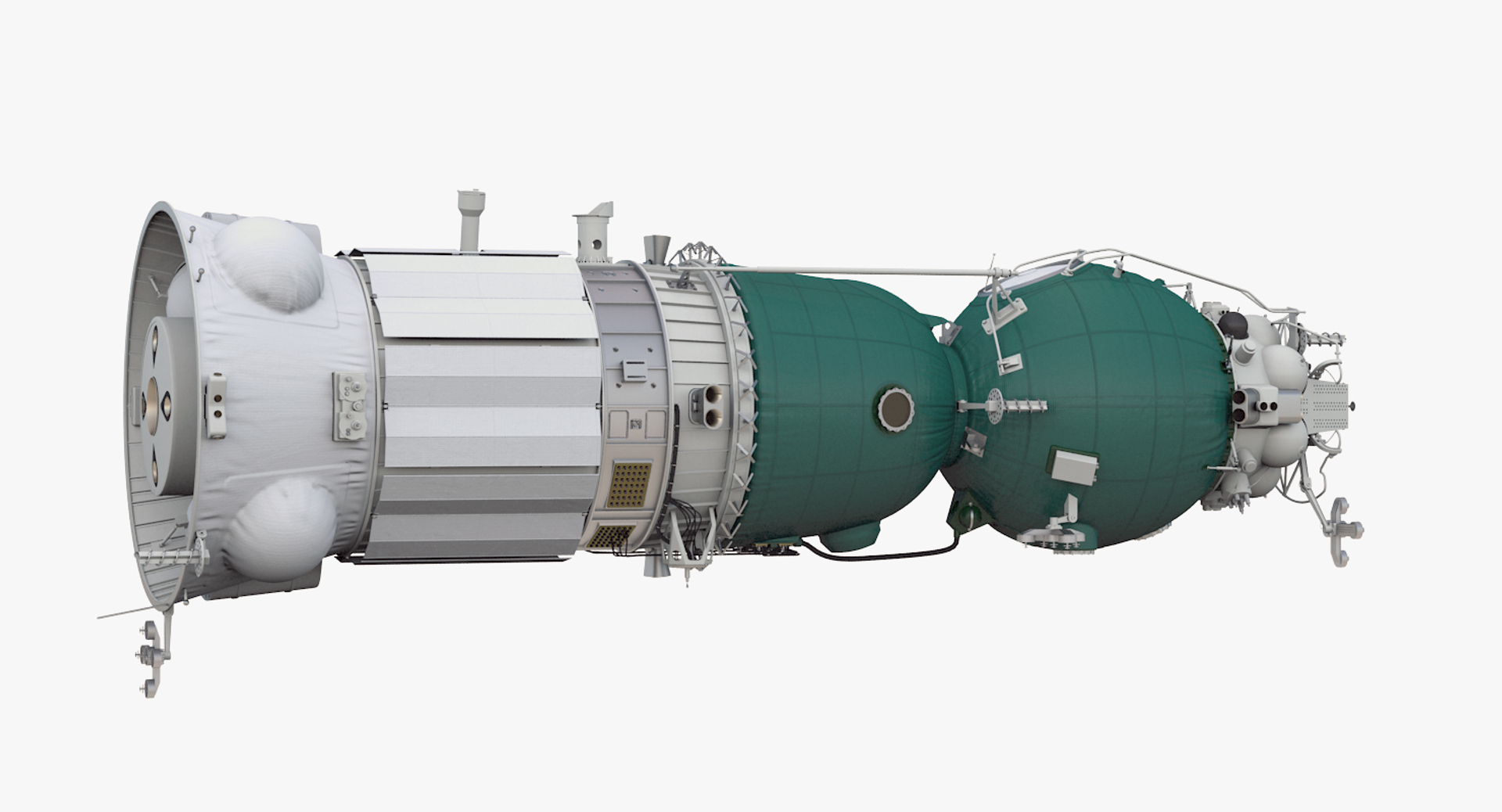 Soyuz 7k-lok 3D Model - TurboSquid 1304438