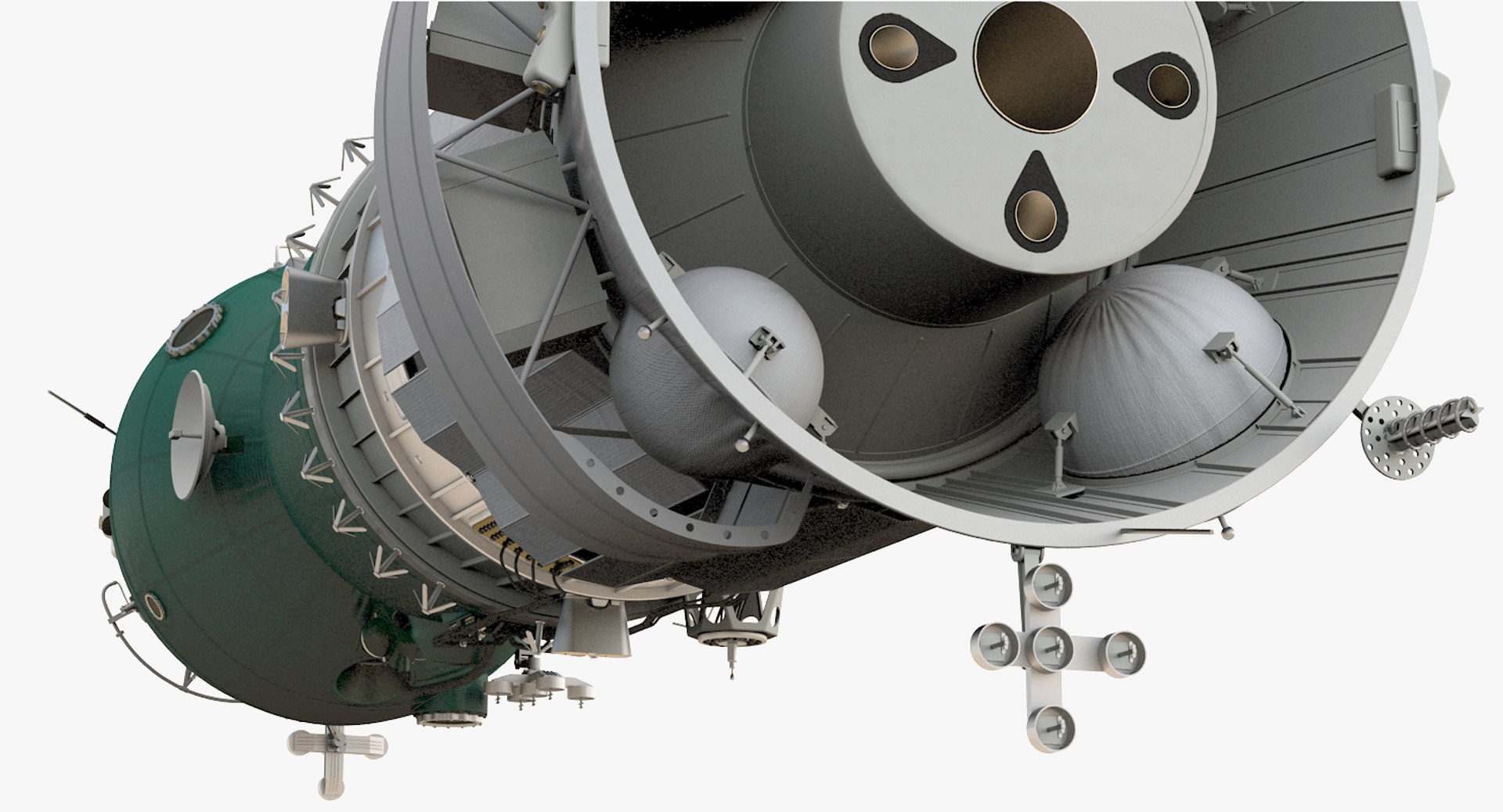 Soyuz 7k-lok 3D Model - TurboSquid 1304438