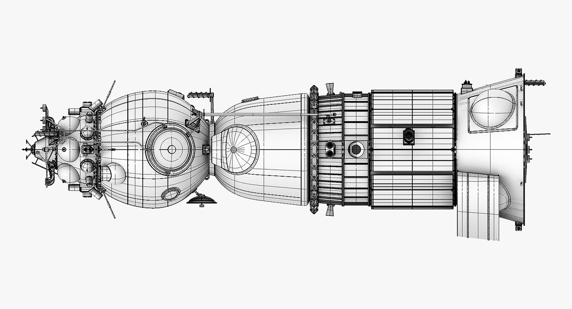 Soyuz 7k-lok 3D Model - TurboSquid 1304438