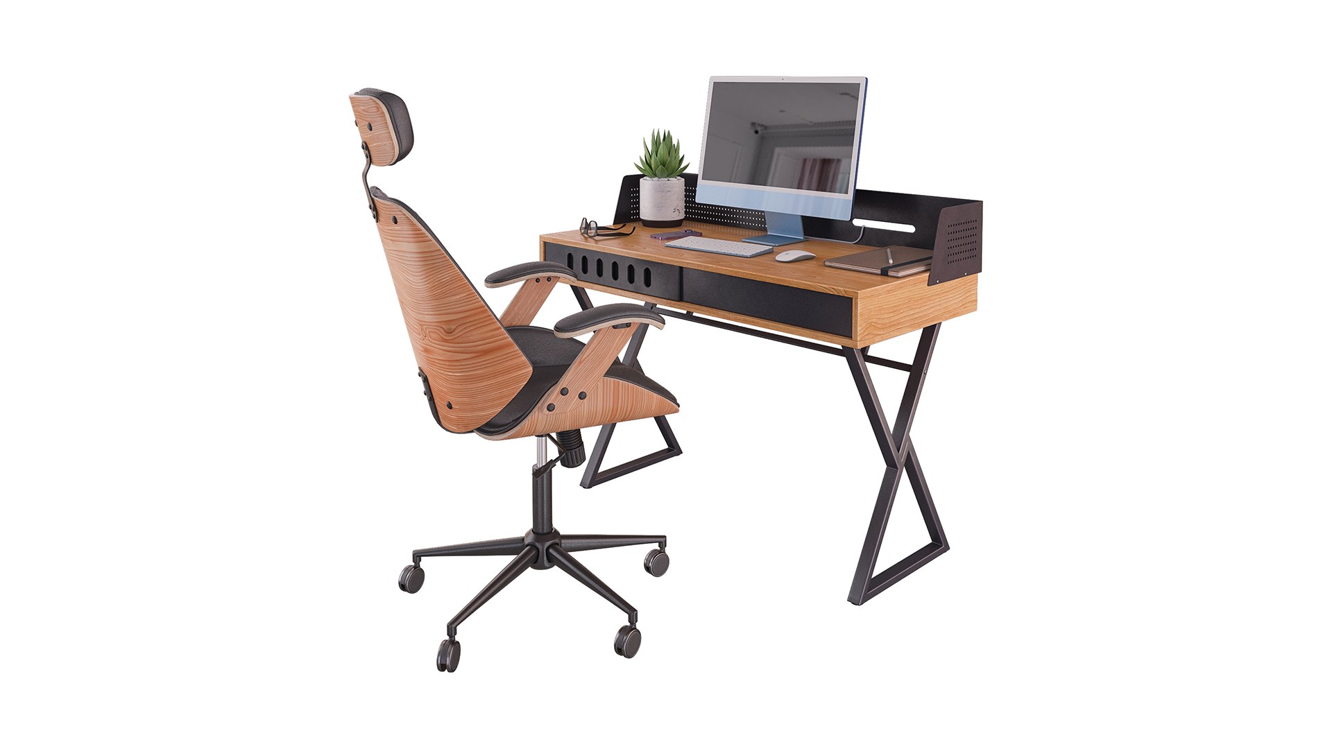 Workplace 5 3D Model - TurboSquid 2106518