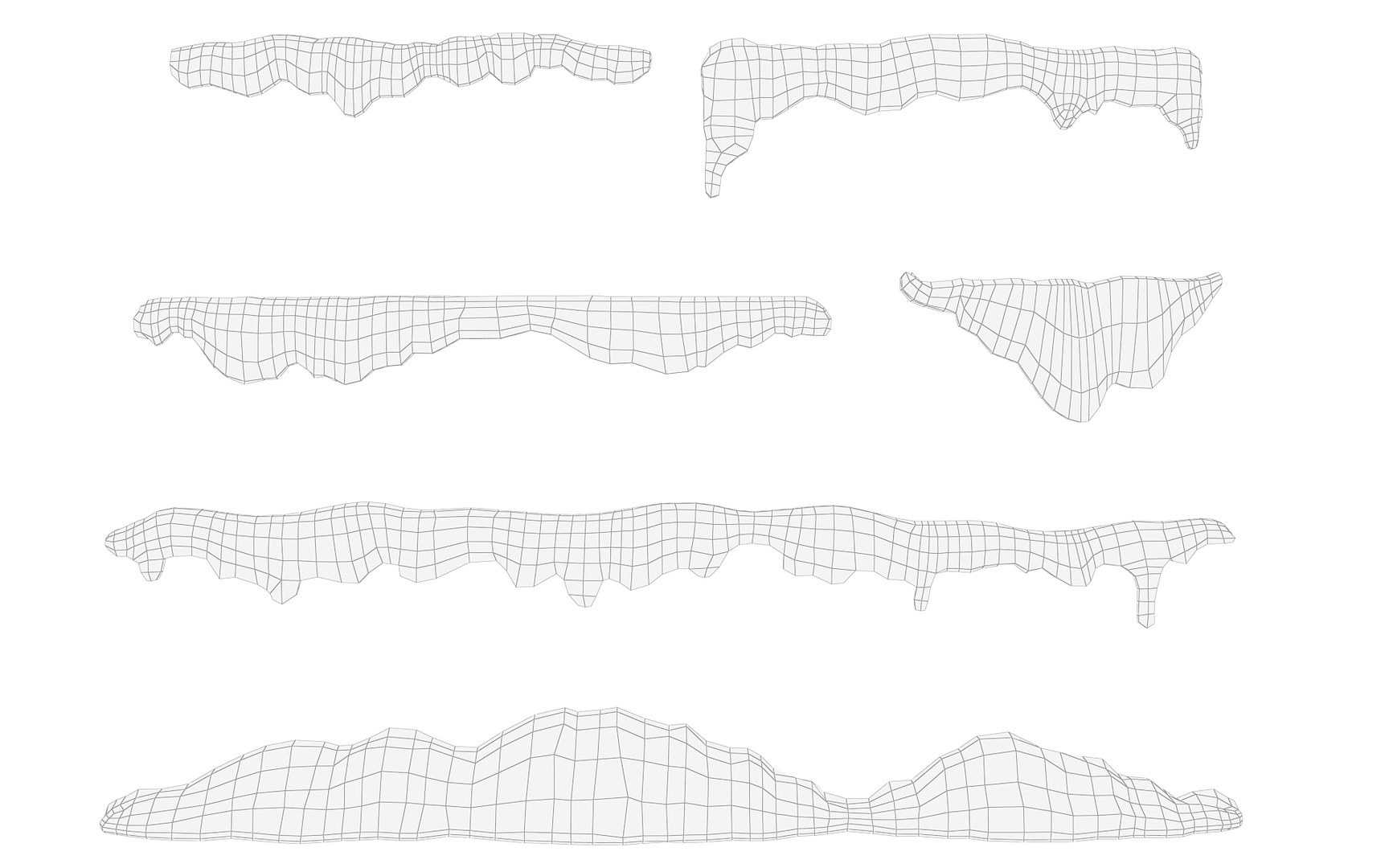 Snow 3D Model - TurboSquid 1975925