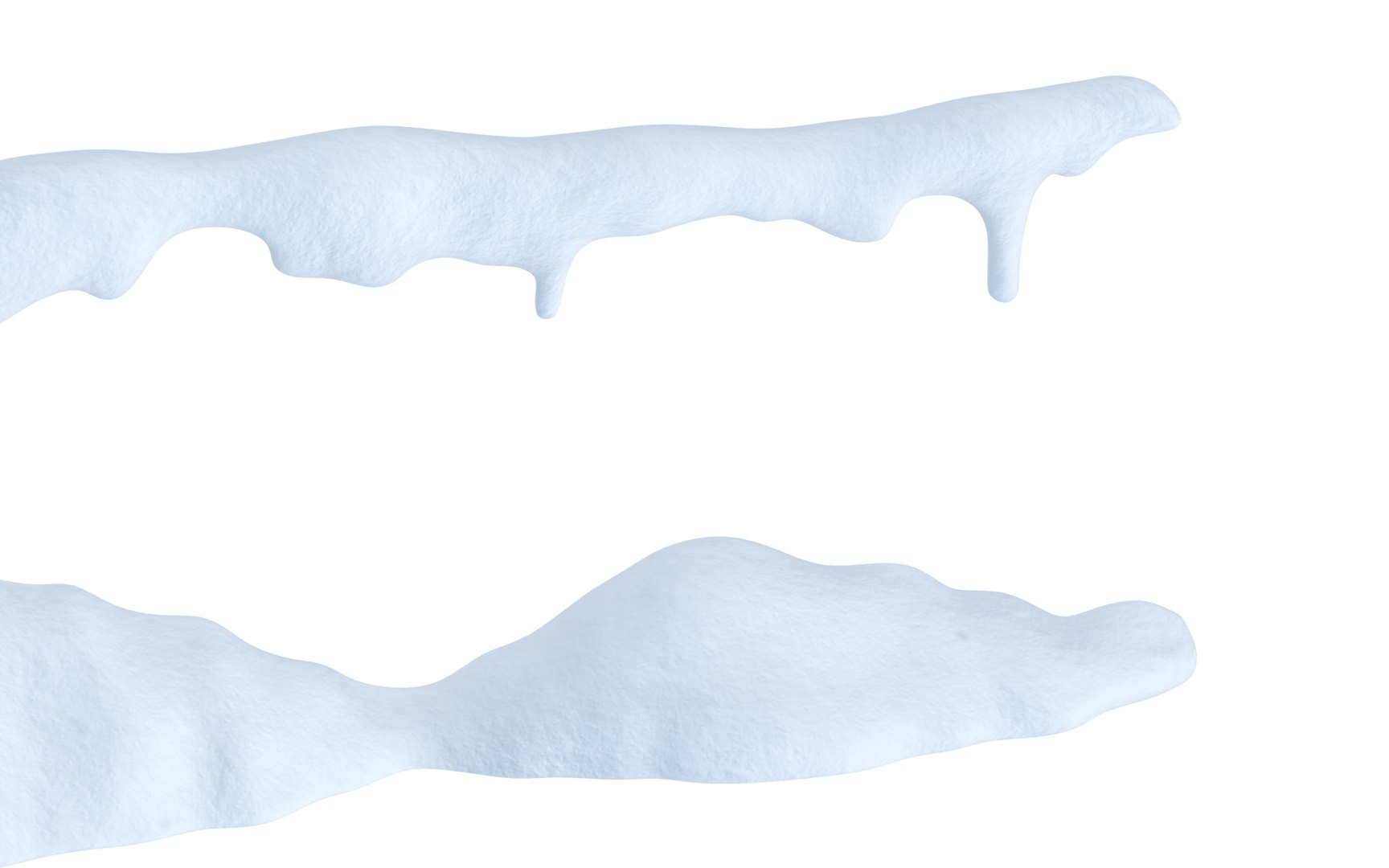 Snow 3D Model - TurboSquid 1975925