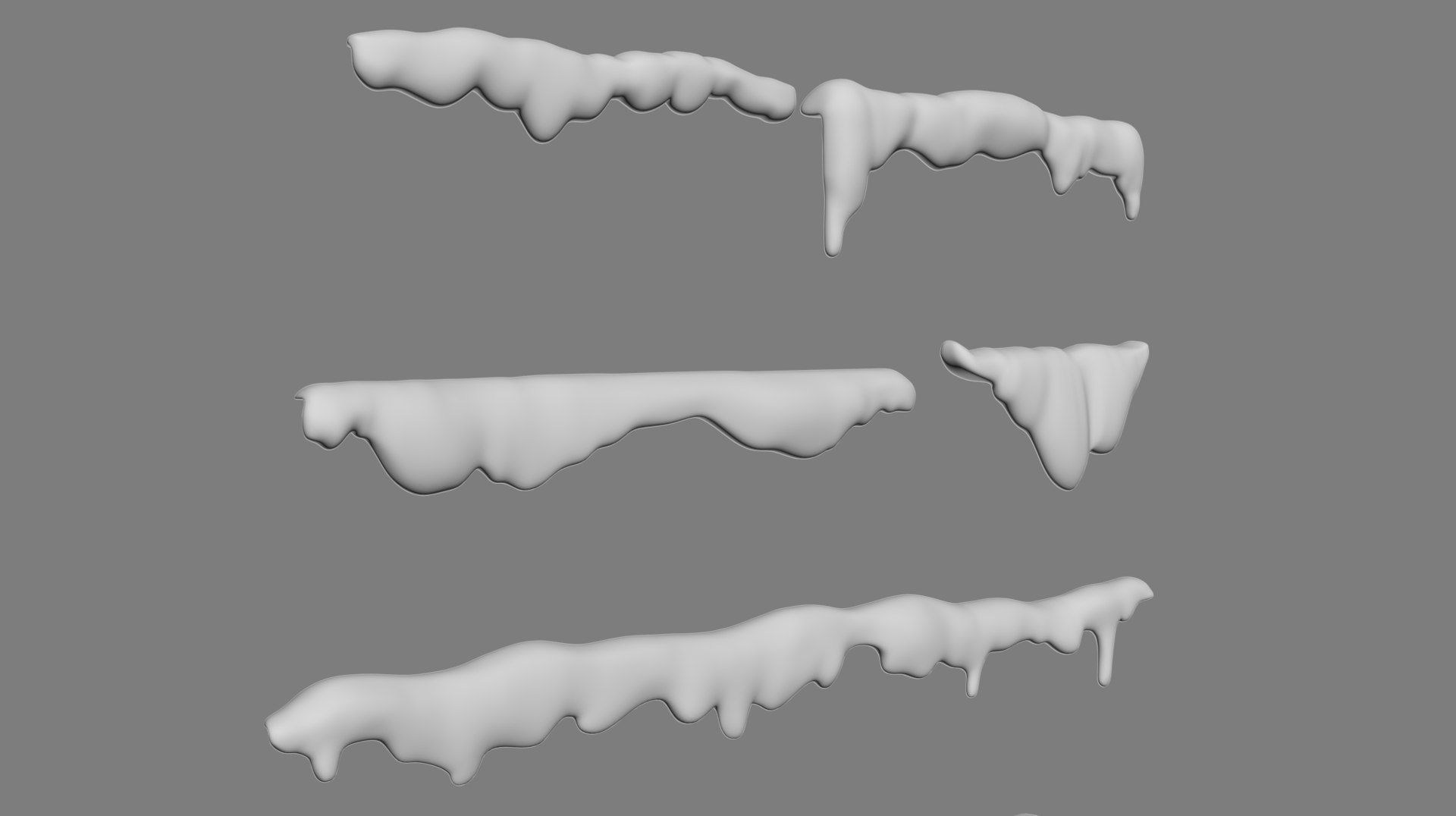 Snow 3D Model - TurboSquid 1975925