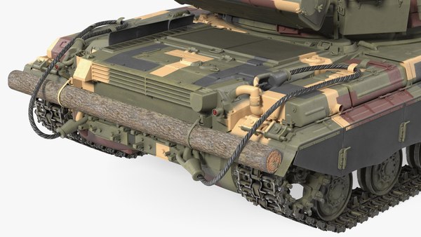 3D T-64 BV Main Battle Tank Camo Clean model - TurboSquid 1980692