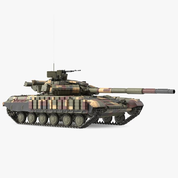 T-64 BV 주력전차 카모 클린 3D 모델 - TurboSquid 1980692