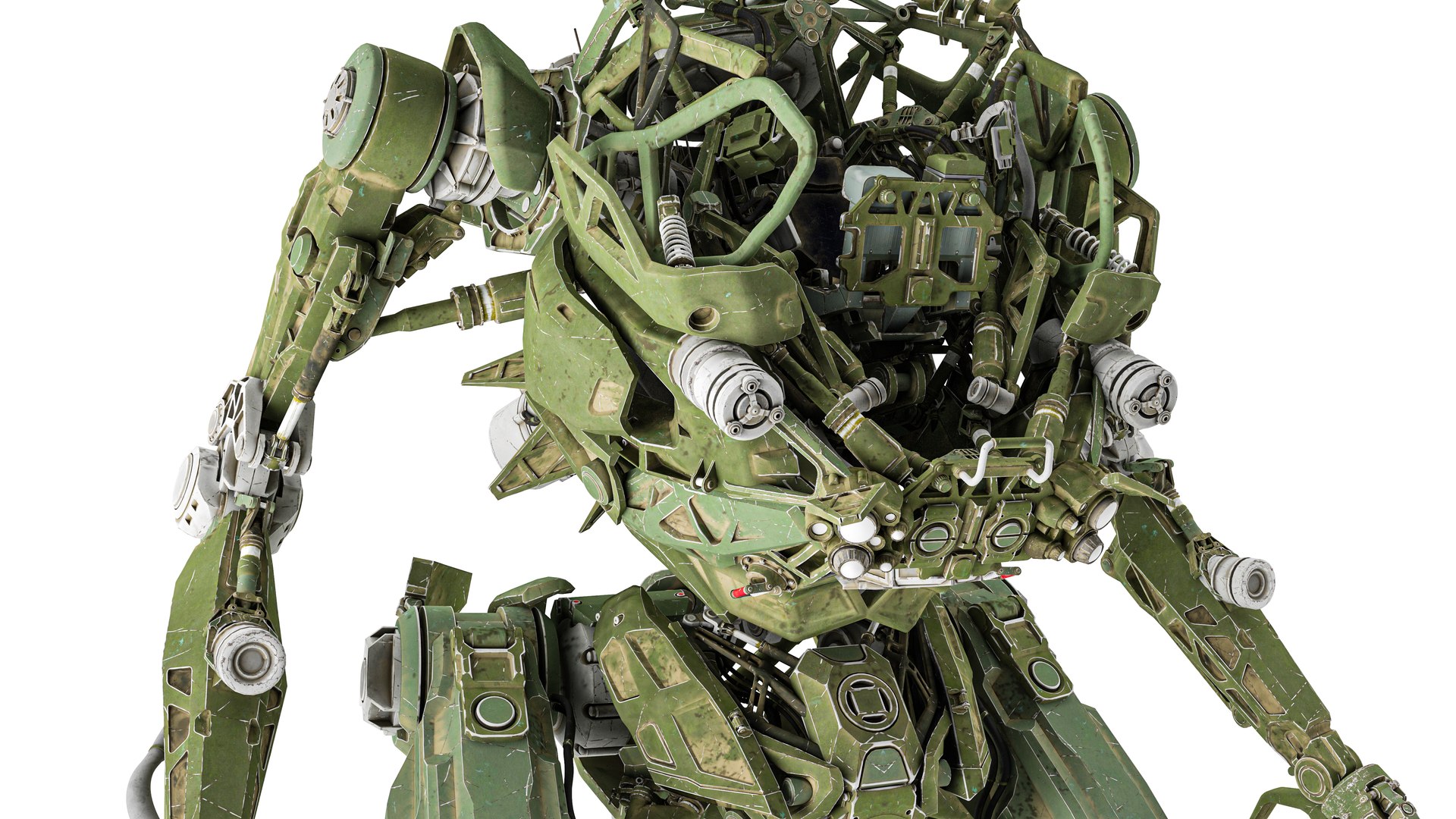 3D MECH AMP COMBAT SUIT FLY - TurboSquid 2131701