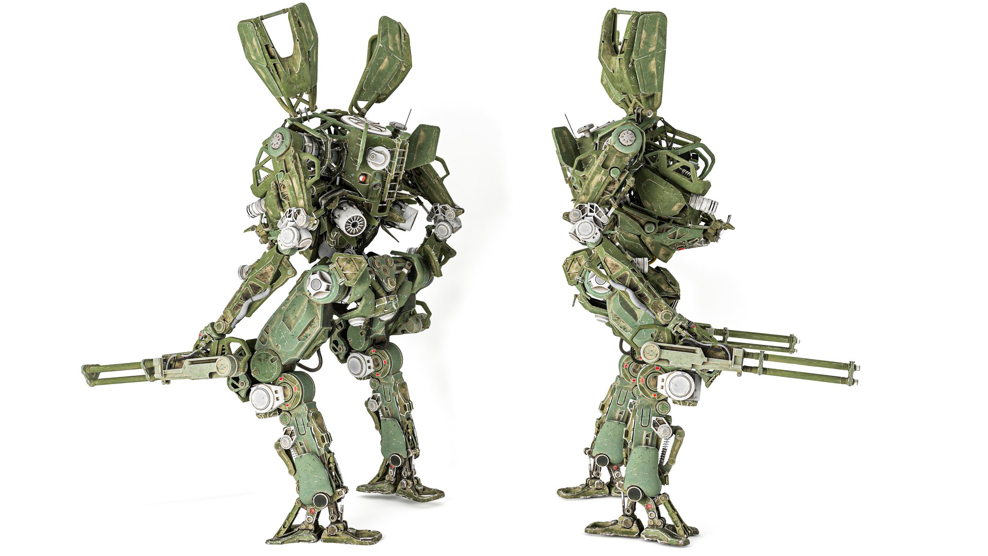 3D MECH AMP COMBAT SUIT FLY - TurboSquid 2131701