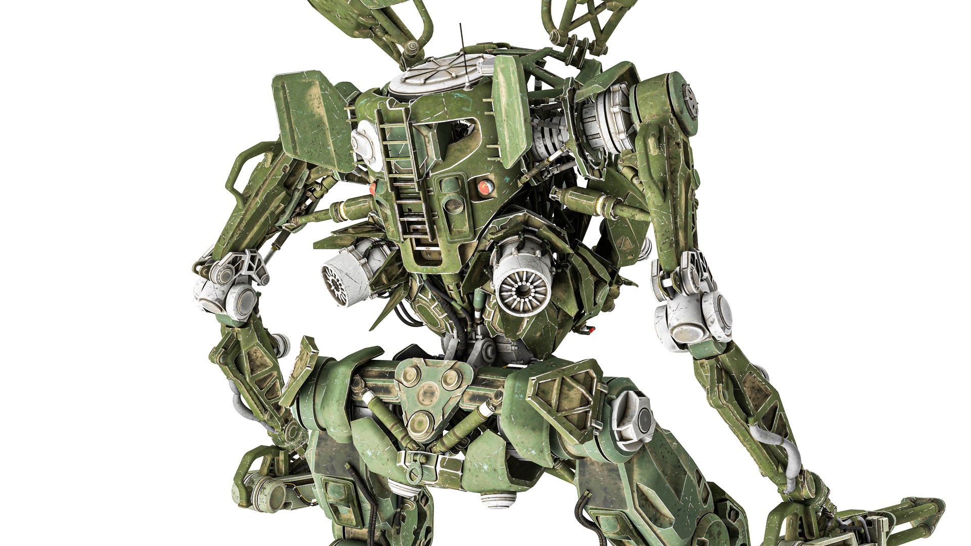 3D MECH AMP COMBAT SUIT FLY - TurboSquid 2131701