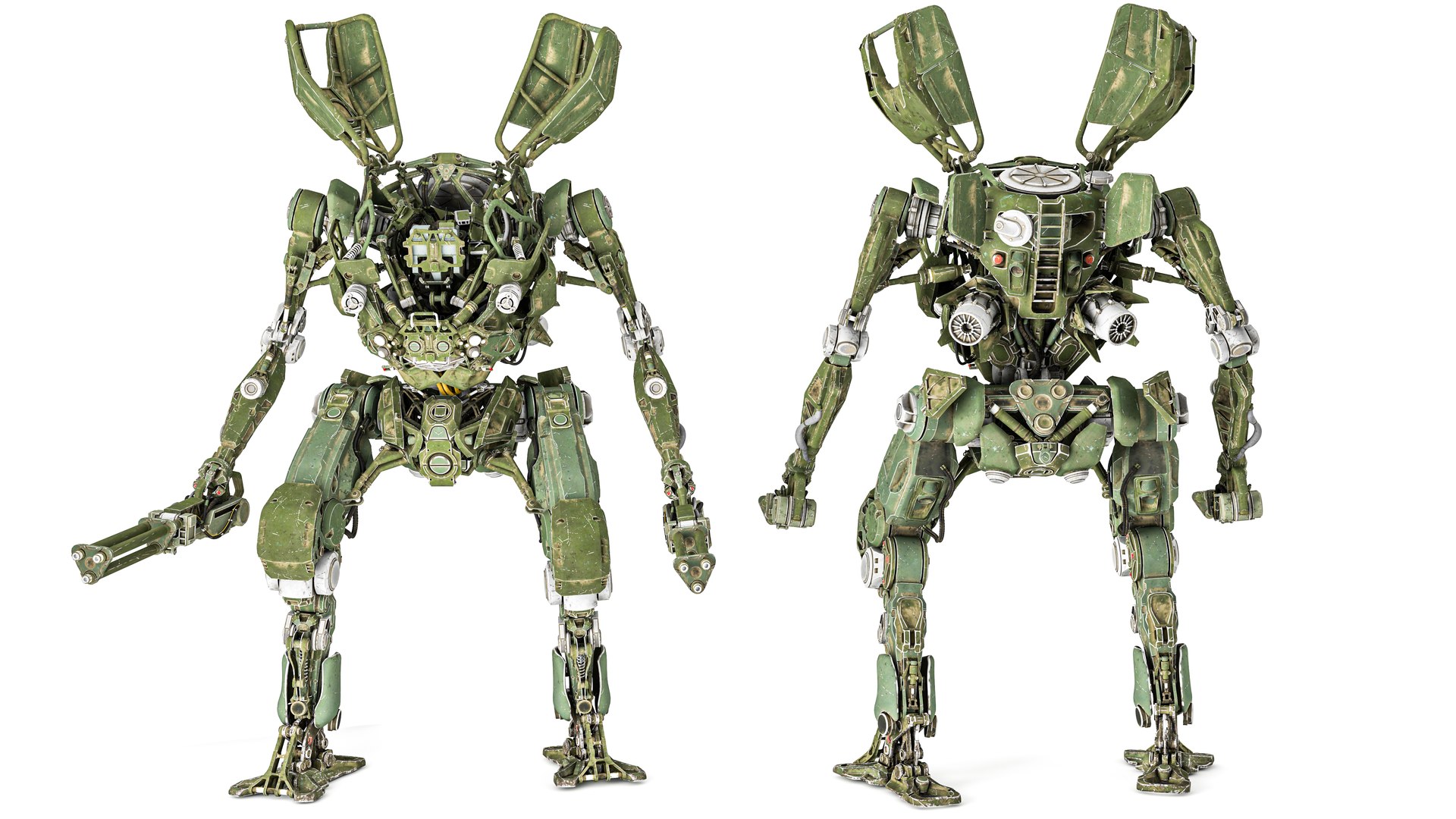 3D MECH AMP COMBAT SUIT FLY - TurboSquid 2131701