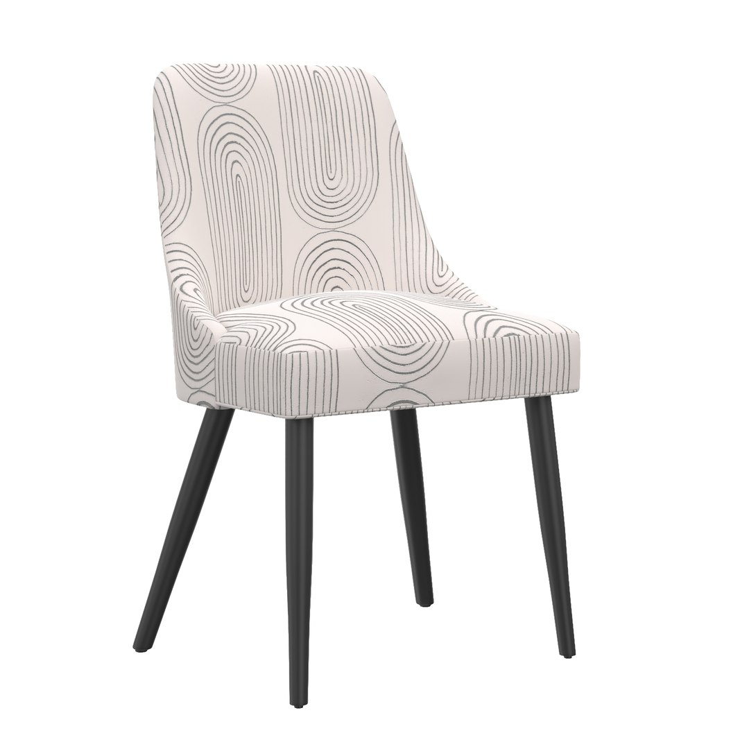 Geller Modern Dining Chair in Patterns model - TurboSquid 2061618