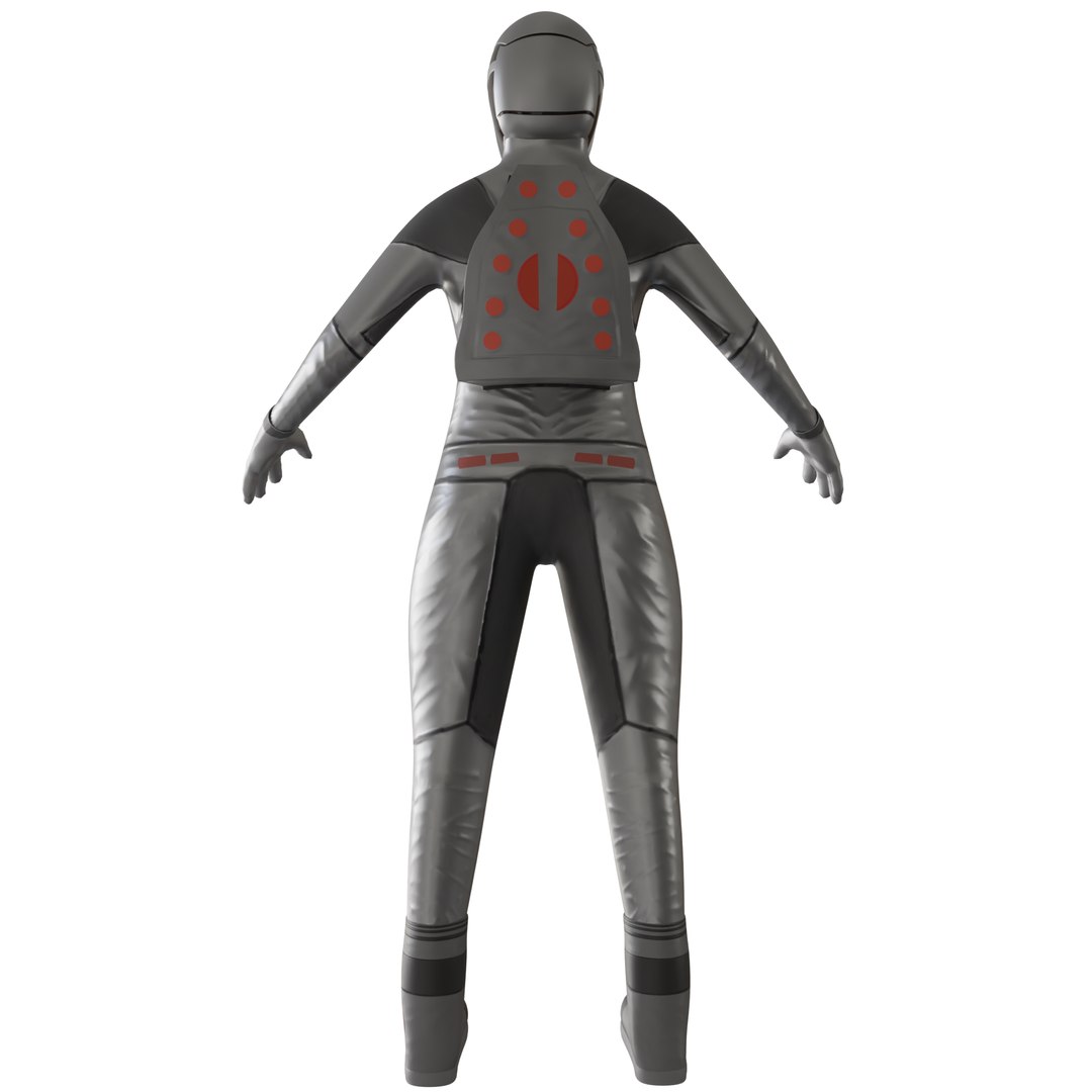 Cosmonaught Suit 3D Model - TurboSquid 2289703
