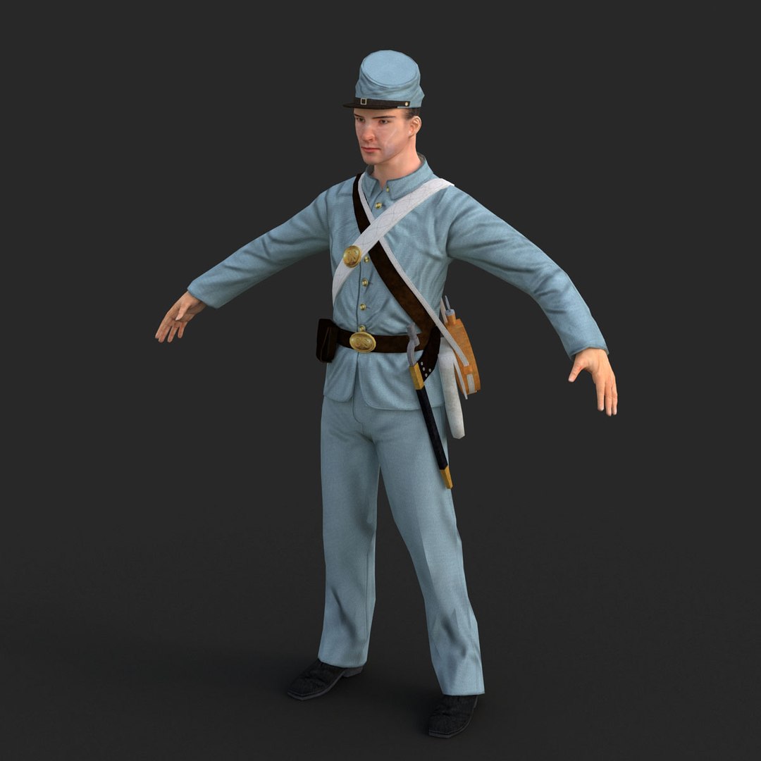 3d Confederate Soldier
