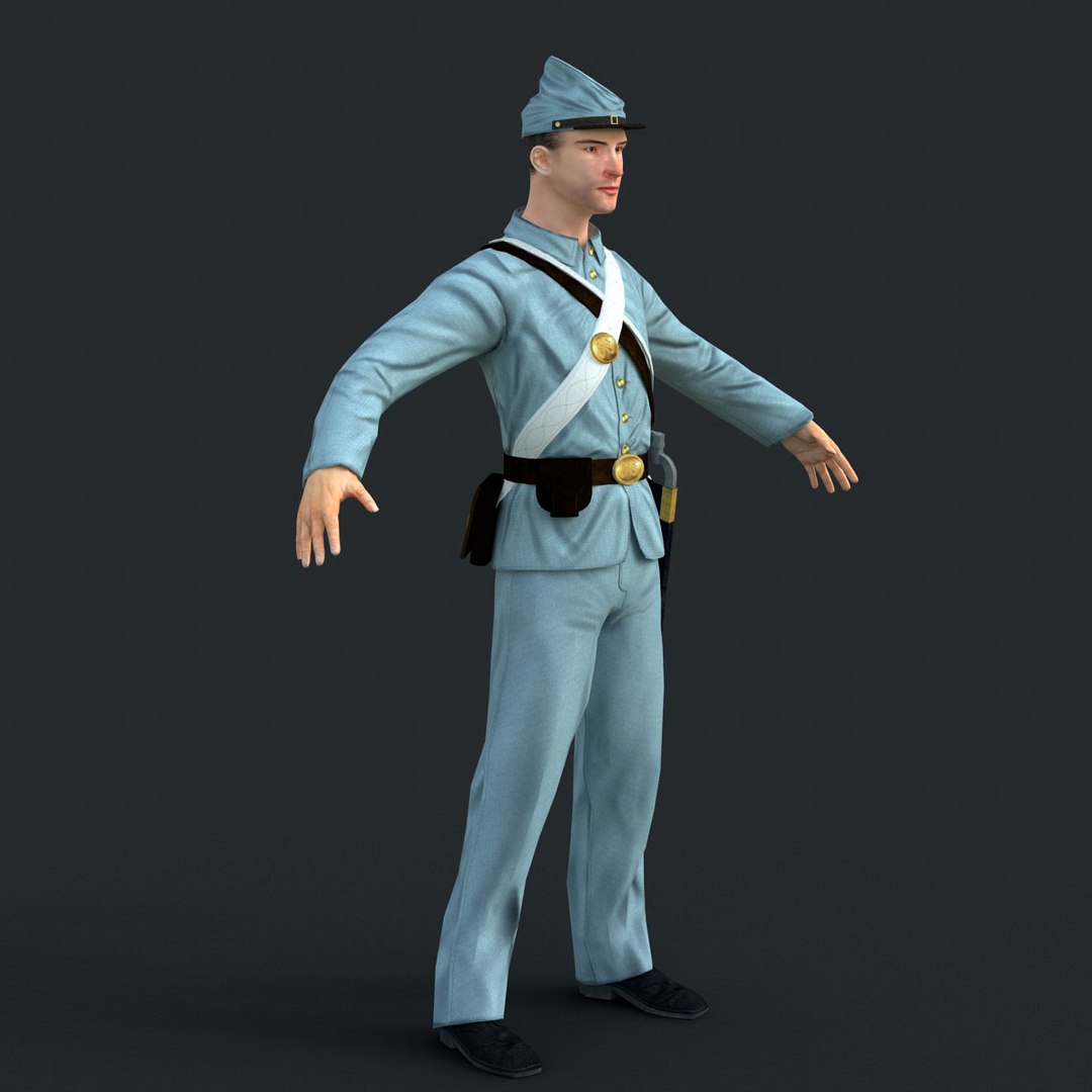 3d Confederate Soldier