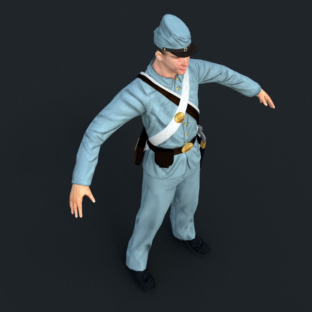 3d Confederate Soldier