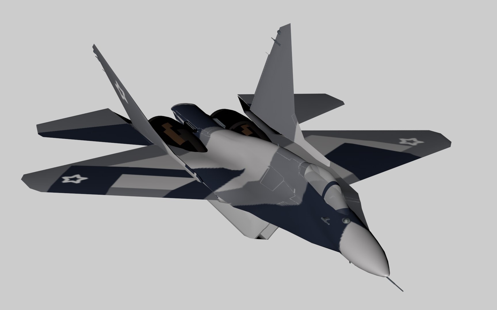 3d Mig 29 Stealth Model