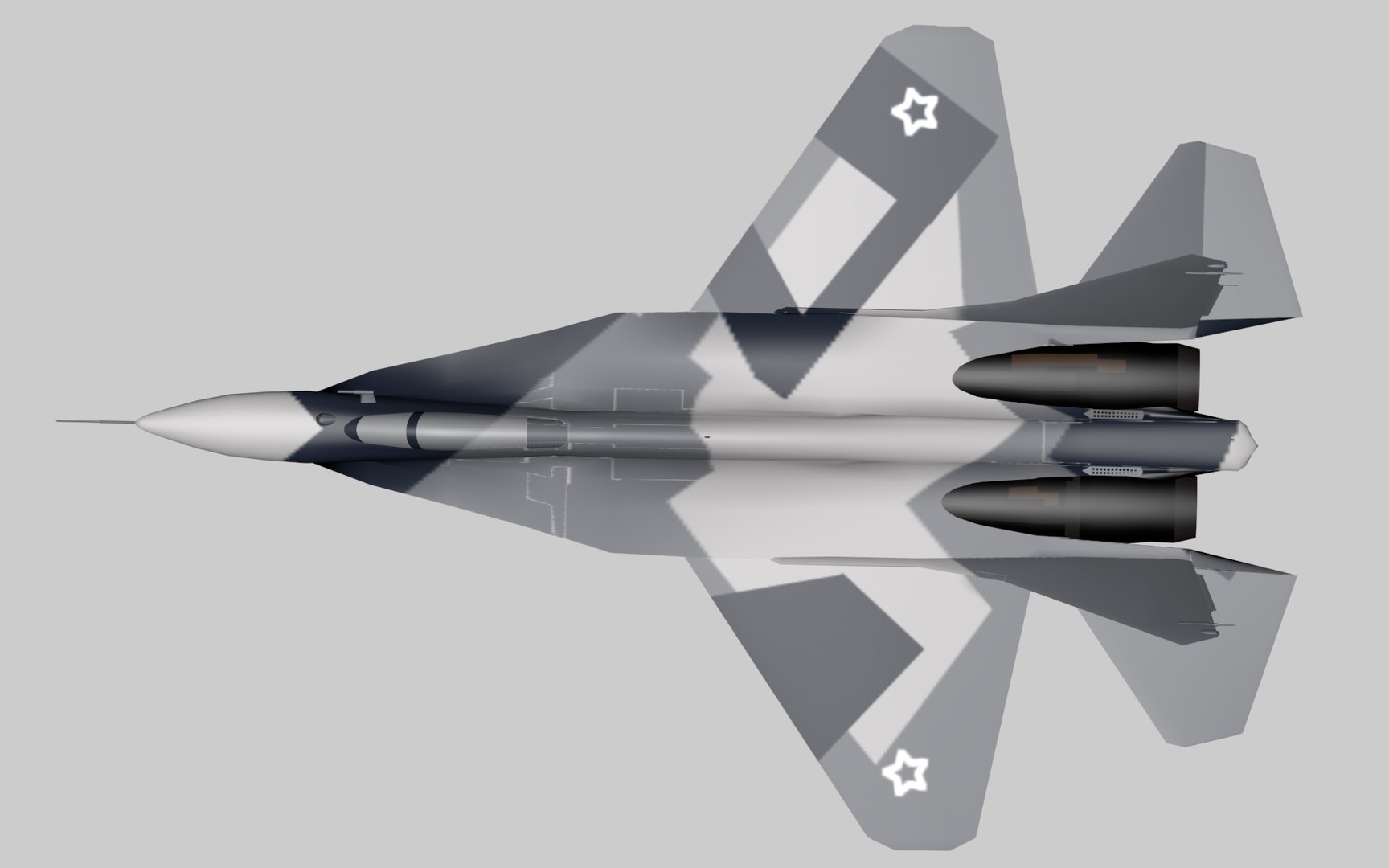 3d Mig 29 Stealth Model