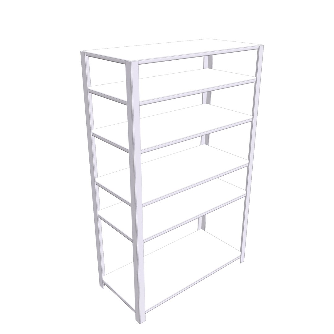 Metal Rack V1 3D Model - TurboSquid 2140350