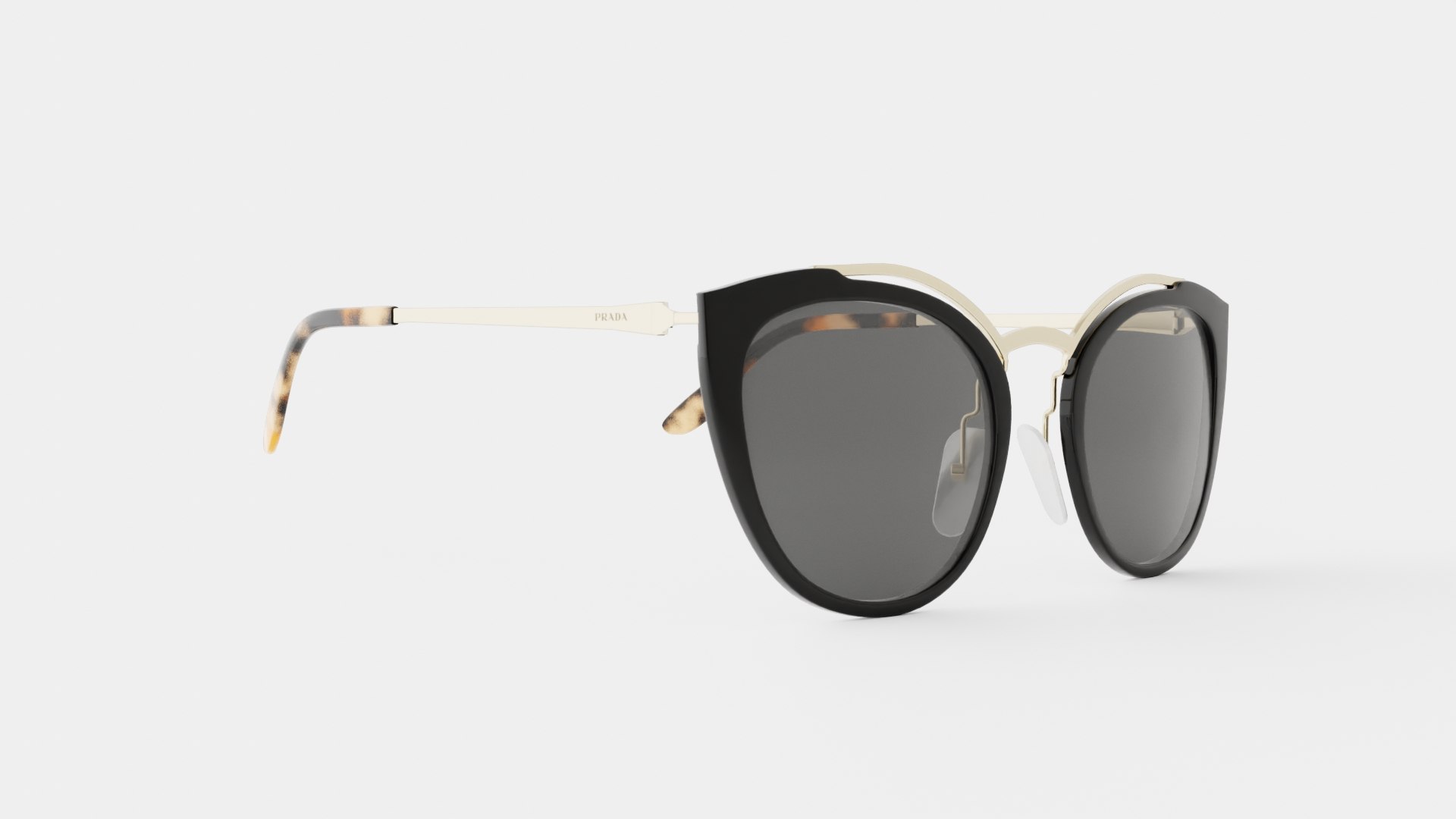 3D Prada - 0PR 20US 54 Sunglasses - TurboSquid 2231039
